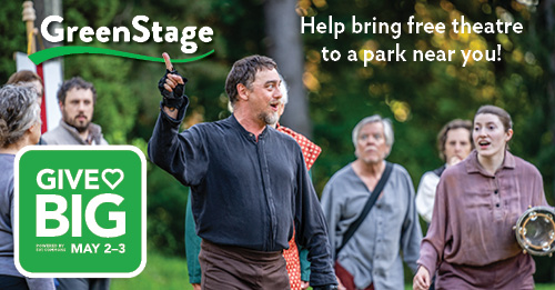 Donate - GiveBIG 2023 - THANK YOU! - GreenStage